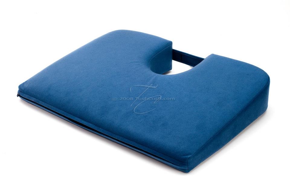 The Original Tush-Cush Orthopedic Seat Cushion Relieves, Prevents Pain